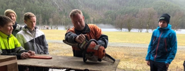 Sand Skule - Skogbruk valfag på Vasshus