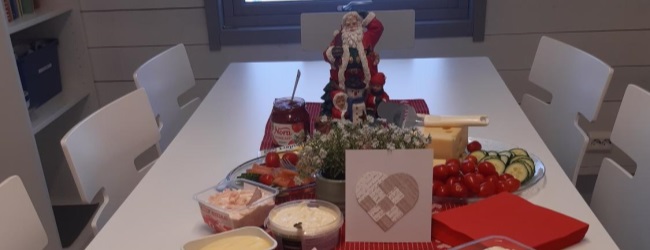 Røsvik skole - Julelunsj for personalet :)