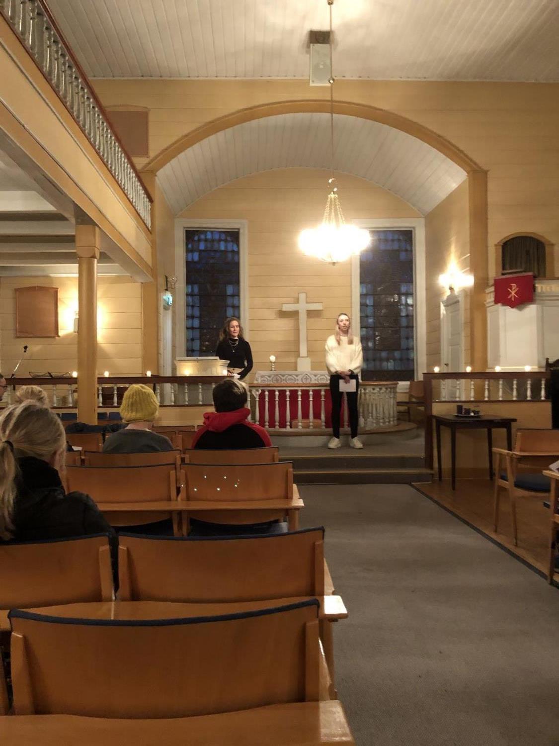 Hommersåk skole - Skolegudstjeneste