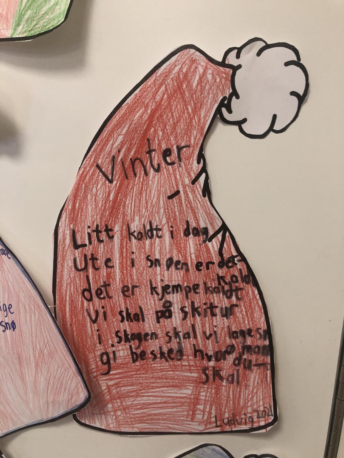 Våland Skole - Vinterdikt og vinterbilder