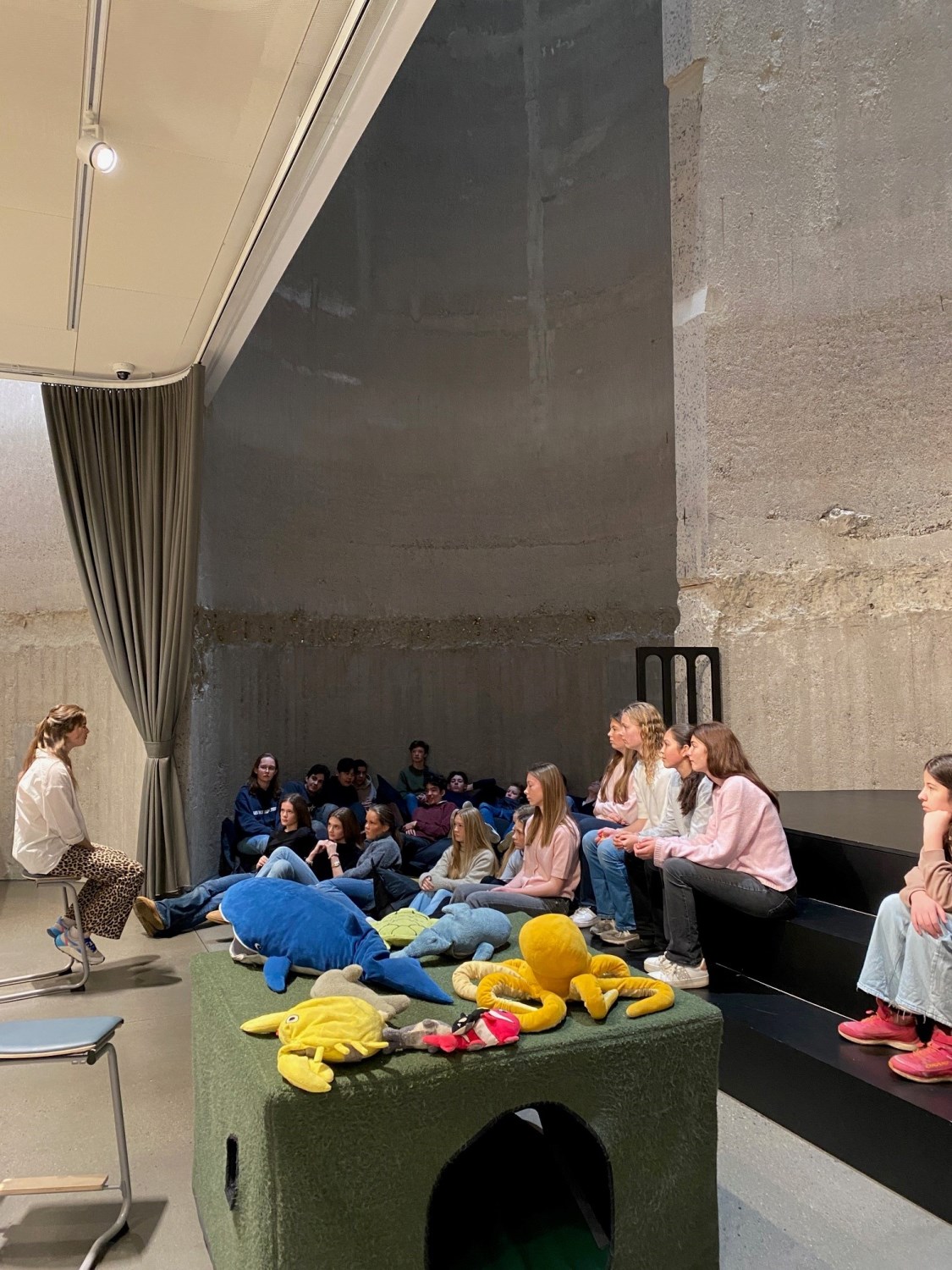 Holte skole - Besøk på Kunstsiloen, uke 13